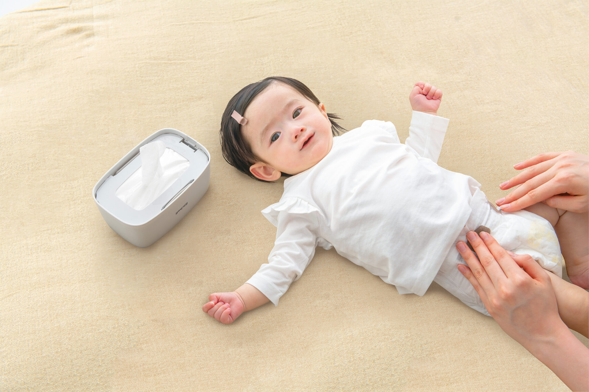 おしりふきウォーマーは必要？温めて使う意味や選び方も紹介 | べびちぇる by リッチェル