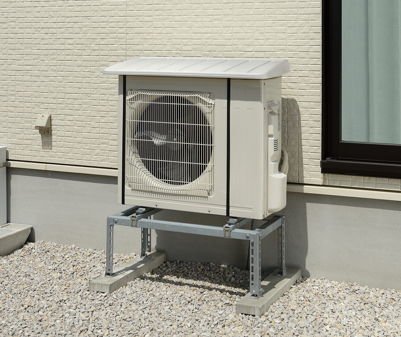 "Air Conditioner Sun Shade Wide" - Richell [Official]