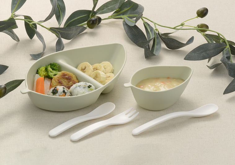 "Orio Baby Tableware Set" - Richell [Official]
