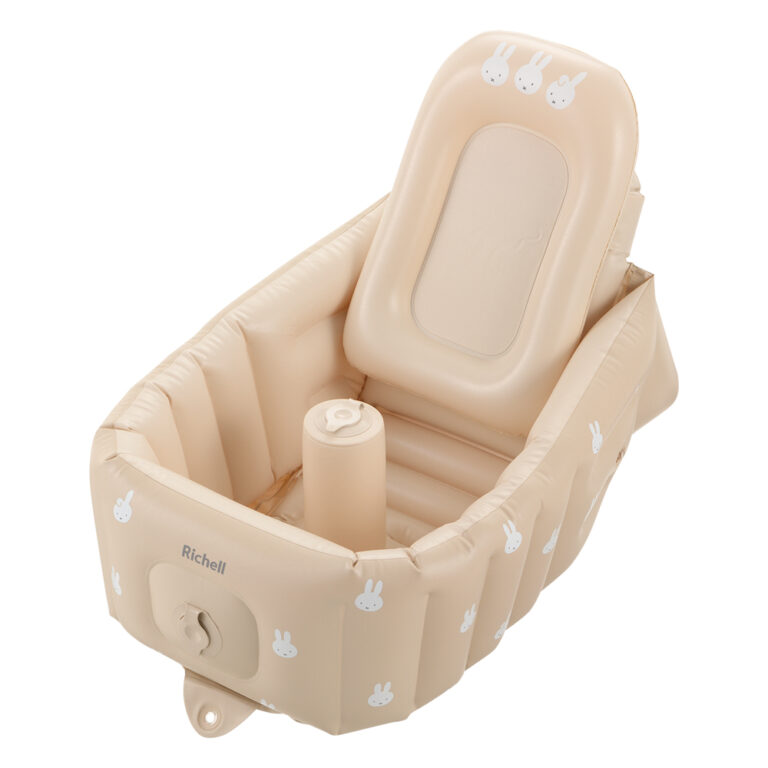 Information on the release of "Miffy Fluffy Baby Bath Step Up" - Richell [Official]