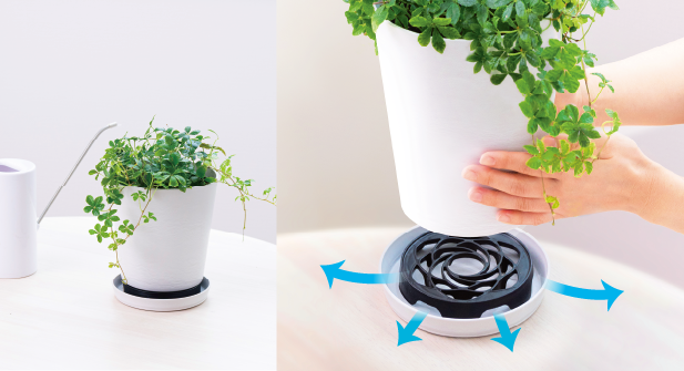 Announcing the release of "Pot stand that allows ventilation and ...